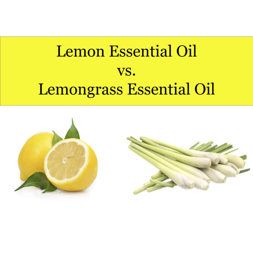 Lemon Essential Oil Vs Lemongrass Essential Oil